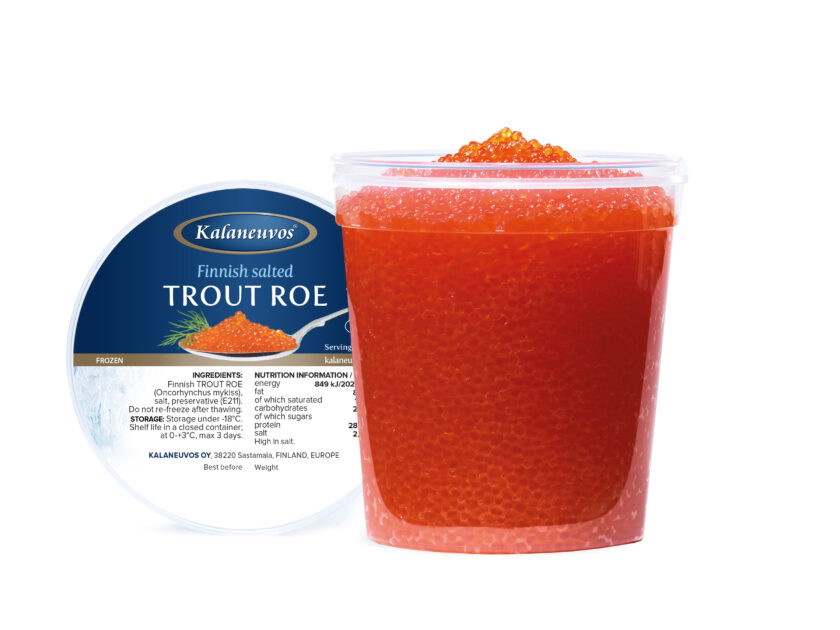 Red Caviar – trout roe — Kalaneuvos
